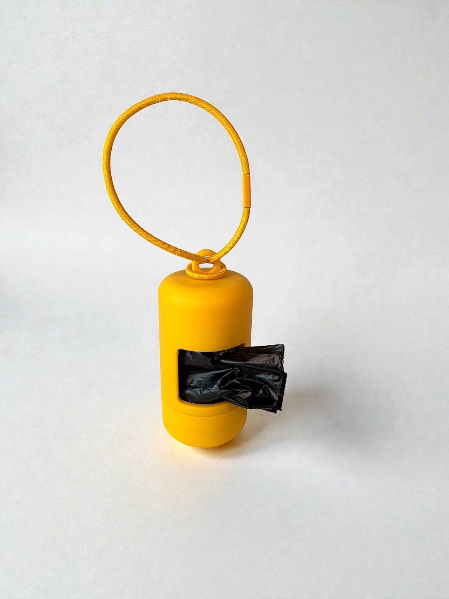 Barking Fancy Logo Poop Bag Dispenser - Yellow – K9 Outdoors